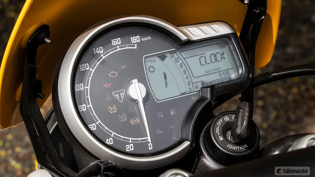 Triumph Scrambler 400 XC TFT / Instrument Cluster Image – BikeWale