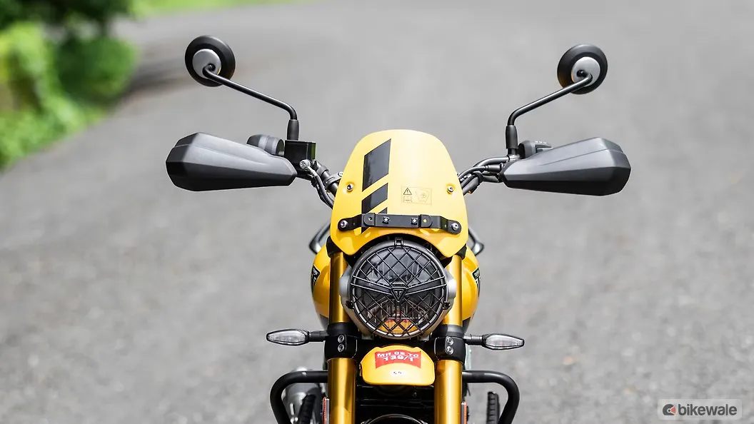 Triumph Scrambler 400 XC Windscreen Image – BikeWale