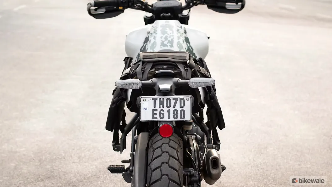 Royal Enfield Himalayan 450 Right Rear Three Quarter Image – BikeWale