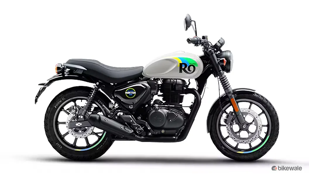 Royal Enfield Hunter 350 Right Side View Image – BikeWale