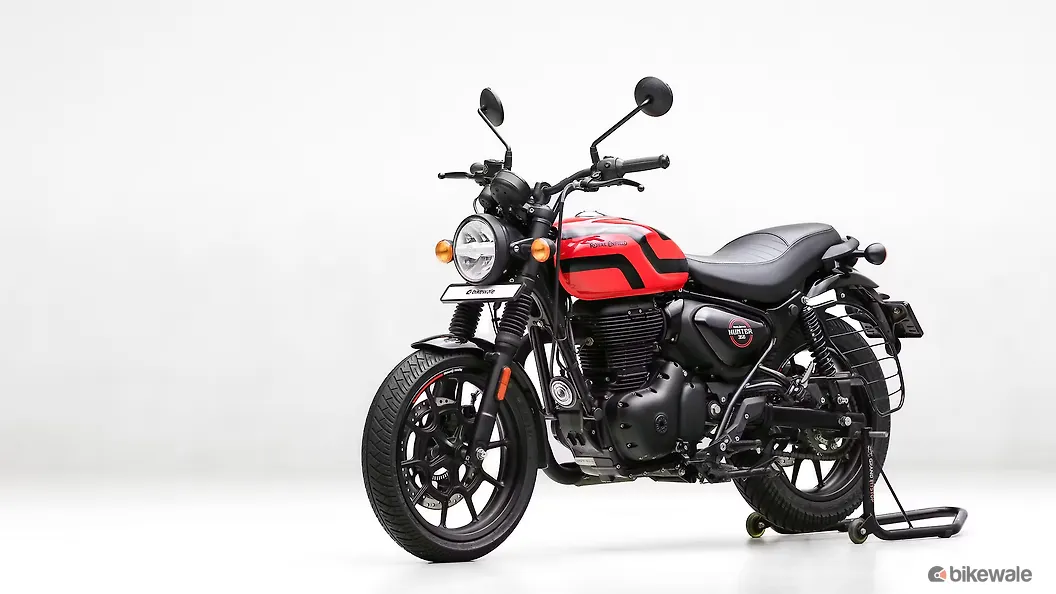 Royal Enfield Hunter 350 Left Rear Three Quarter Image – BikeWale