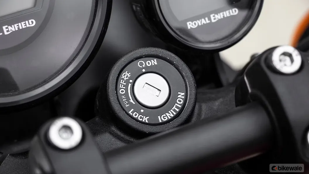 Royal Enfield Hunter 350 Steering Lock Image – BikeWale