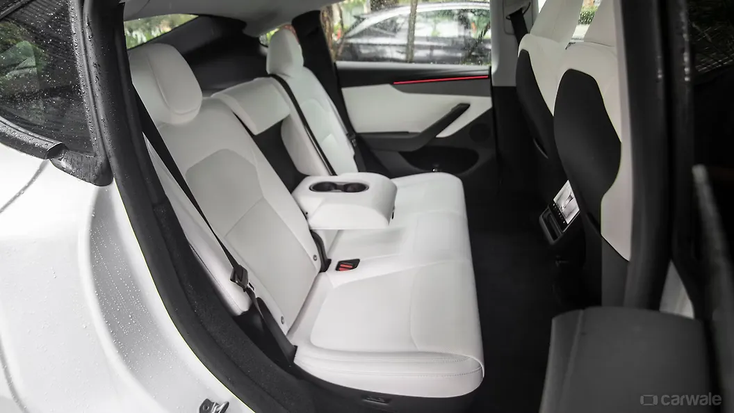 Model Y Rear Row Centre Arm Rest Image, Model Y Photos in India - CarWale