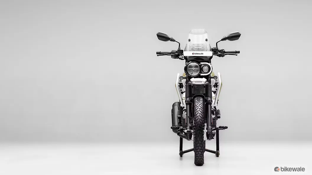 Yezdi Adventure Left Front Three Quarter Image – BikeWale