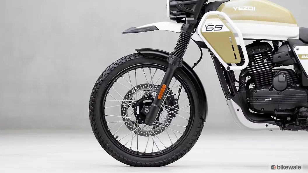 Yezdi Adventure Front Suspension Image – BikeWale