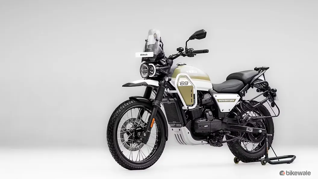Yezdi Adventure Left Rear Three Quarter Image – BikeWale
