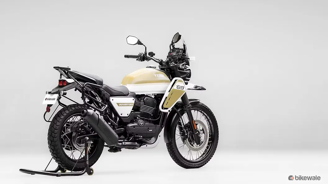 Yezdi Adventure Right Rear Three Quarter Image – BikeWale