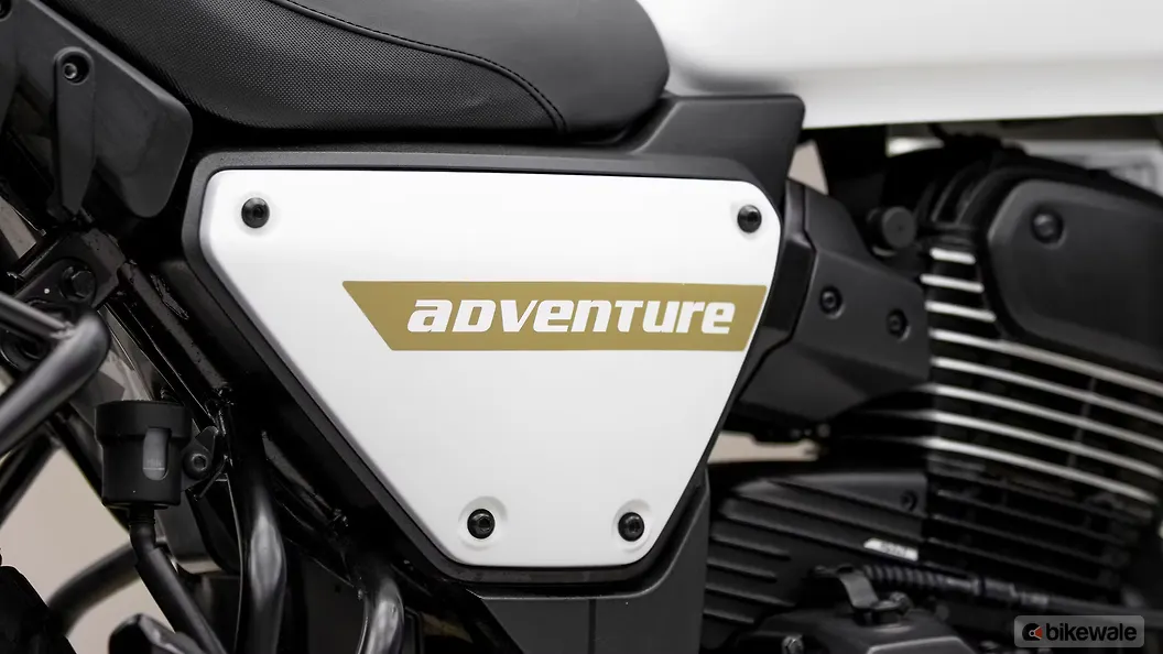 Yezdi Adventure Right Side Air Filter Compartment Image – BikeWale