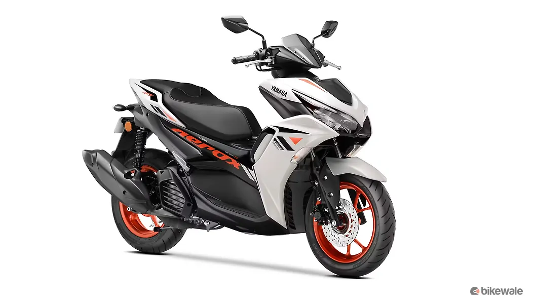 Yamaha Aerox 155 Right Front Three Quarter Image – BikeWale