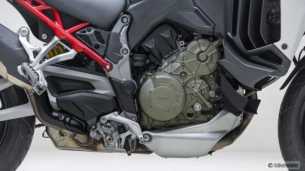 Ducati Multistrada V4 Engine From Right Image – BikeWale