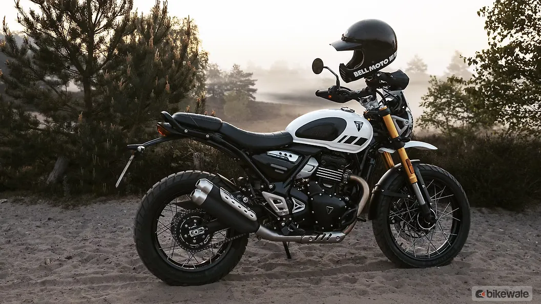 Triumph Scrambler 400 XC Right Side View Image – BikeWale