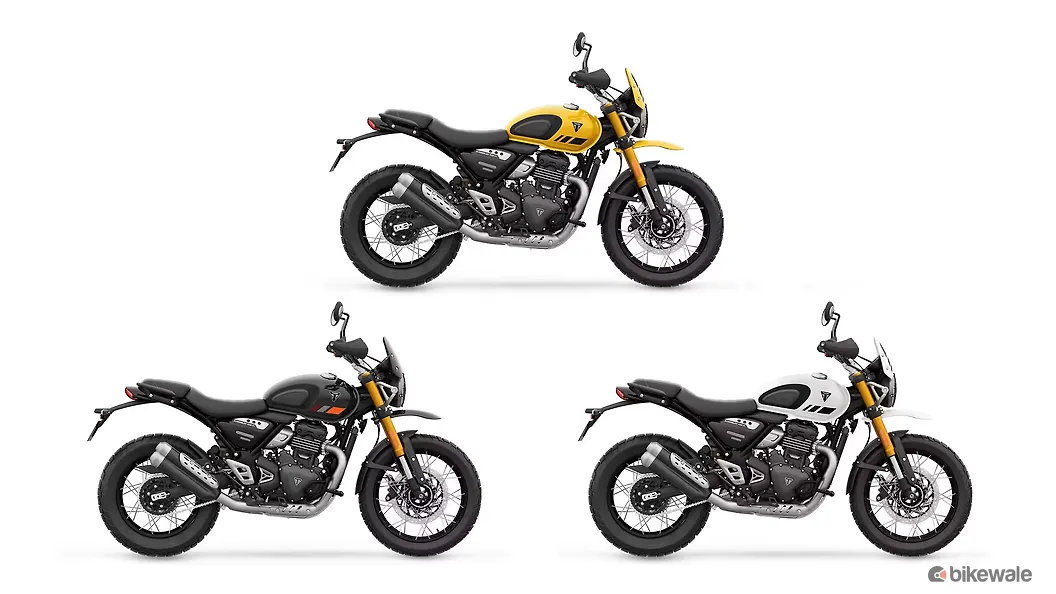 Triumph Scrambler 400 XC Right Side View Image – BikeWale