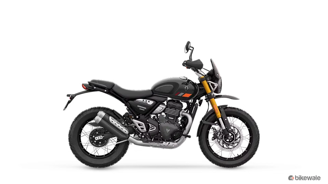 Triumph Scrambler 400 XC Right Side View Image – BikeWale