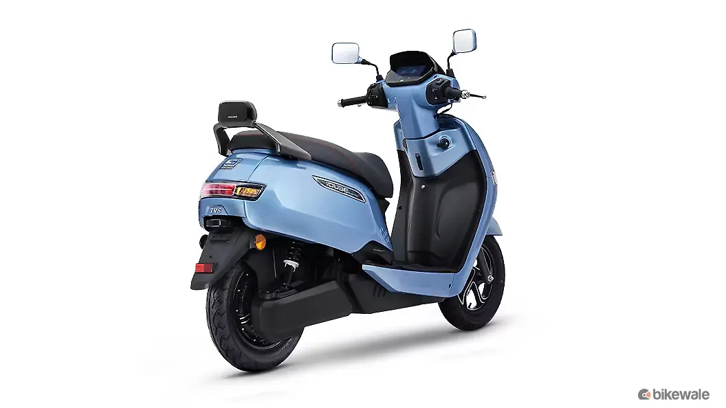 TVS iQube Left Rear Three Quarter Image – BikeWale