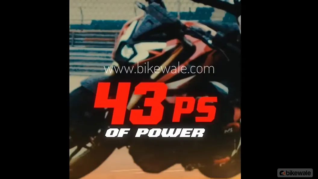 Bajaj Pulsar NS400Z Left Front Three Quarter Image – BikeWale