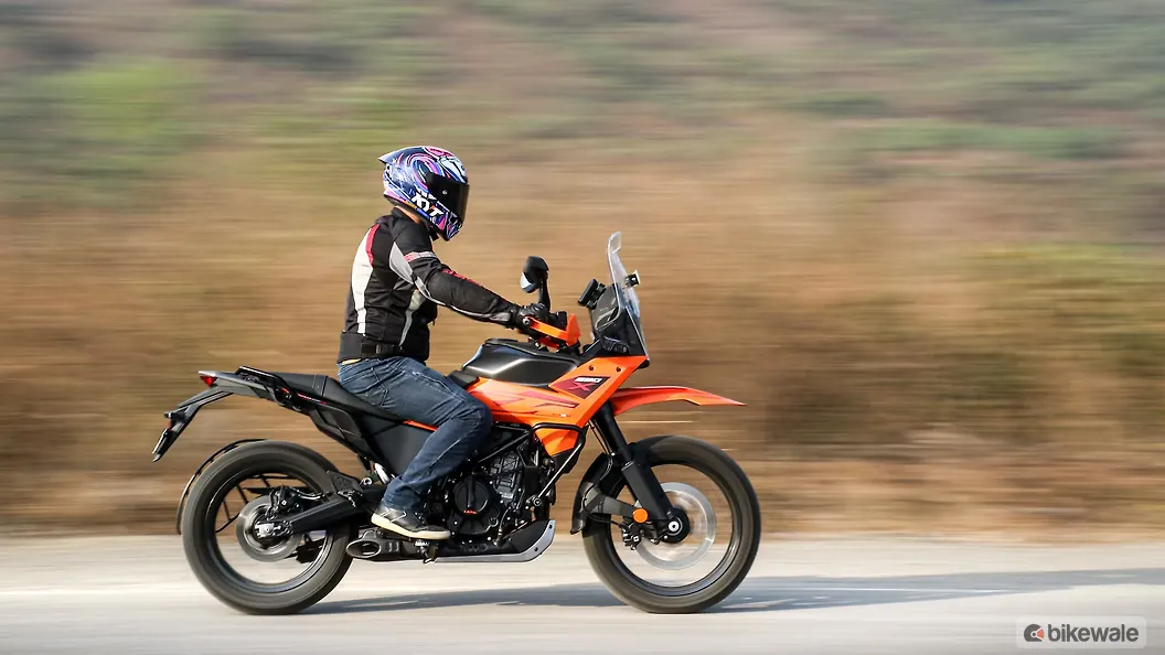 KTM 390 Adventure X Right Side View Image – BikeWale