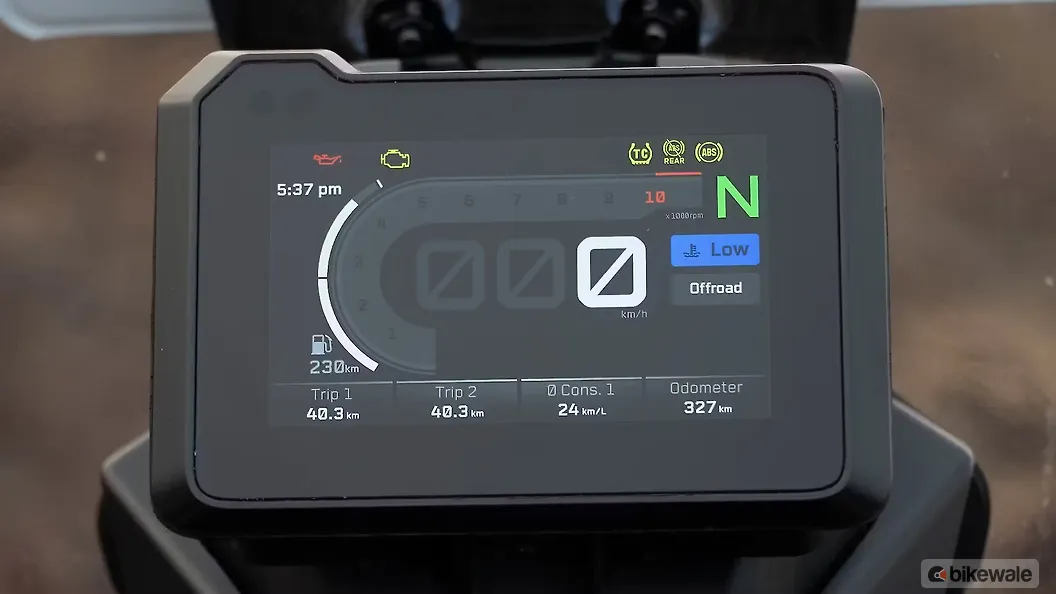 KTM 390 Adventure X TFT / Instrument Cluster Image – BikeWale