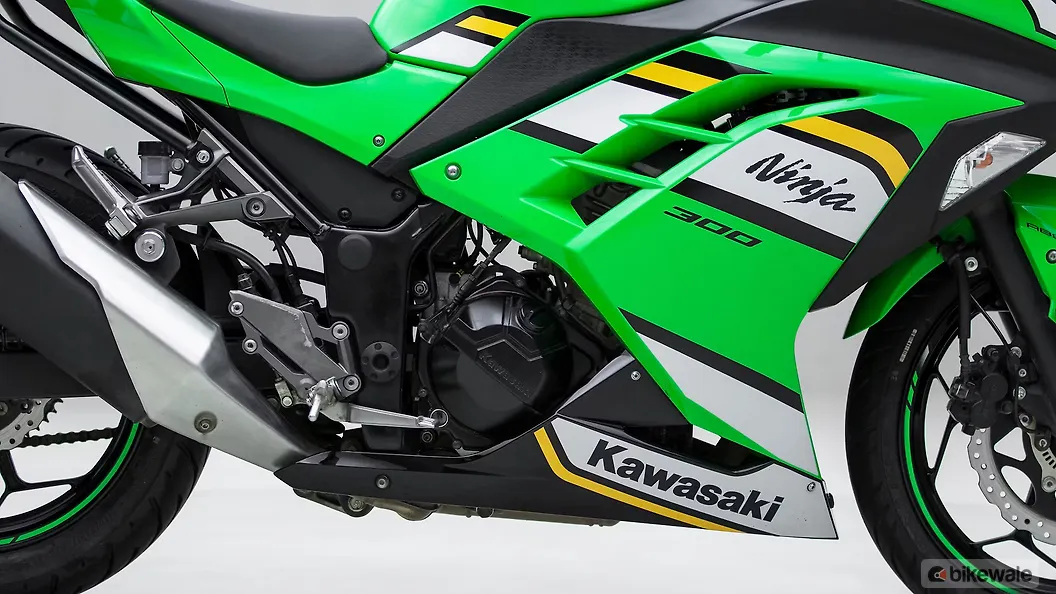 Kawasaki Ninja 300 Engine From Right Image – BikeWale