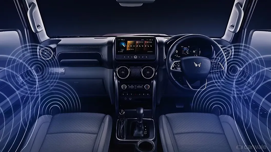 Thar Roxx Horn Boss Image, Thar Roxx Photos in India - CarWale