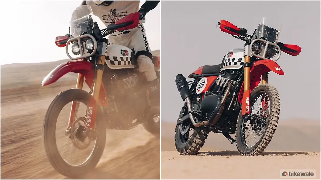 Royal Enfield Bear 650 Right Side View Image – BikeWale