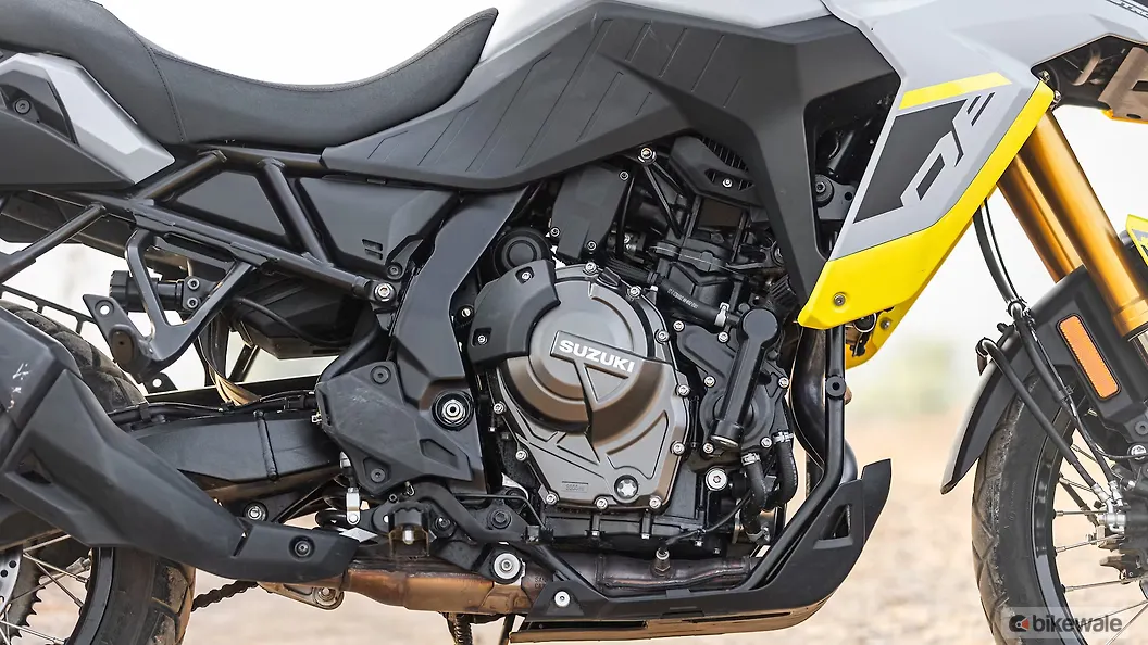 Suzuki V-Strom 800 DE Engine From Left Image – BikeWale