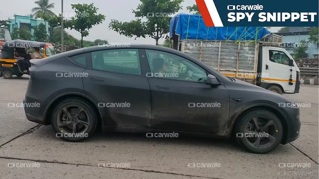 Model Y Right Side View Image, Model Y Photos in India - CarWale