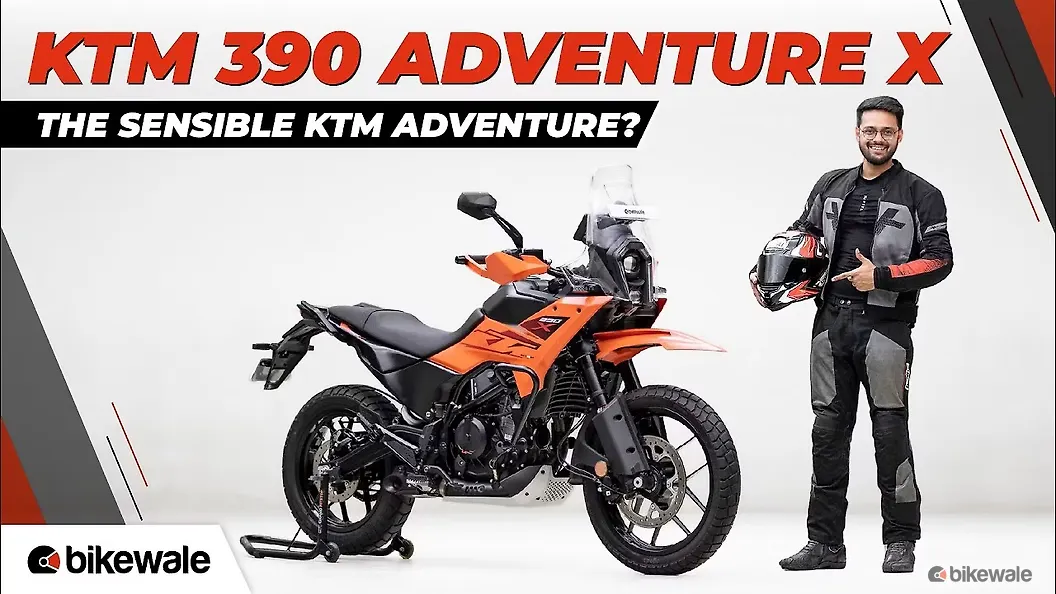KTM 390 Adventure X Right Side View Image – BikeWale