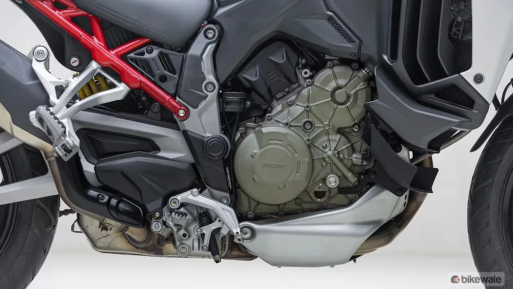 Ducati Multistrada V4 Engine From Right Image – BikeWale