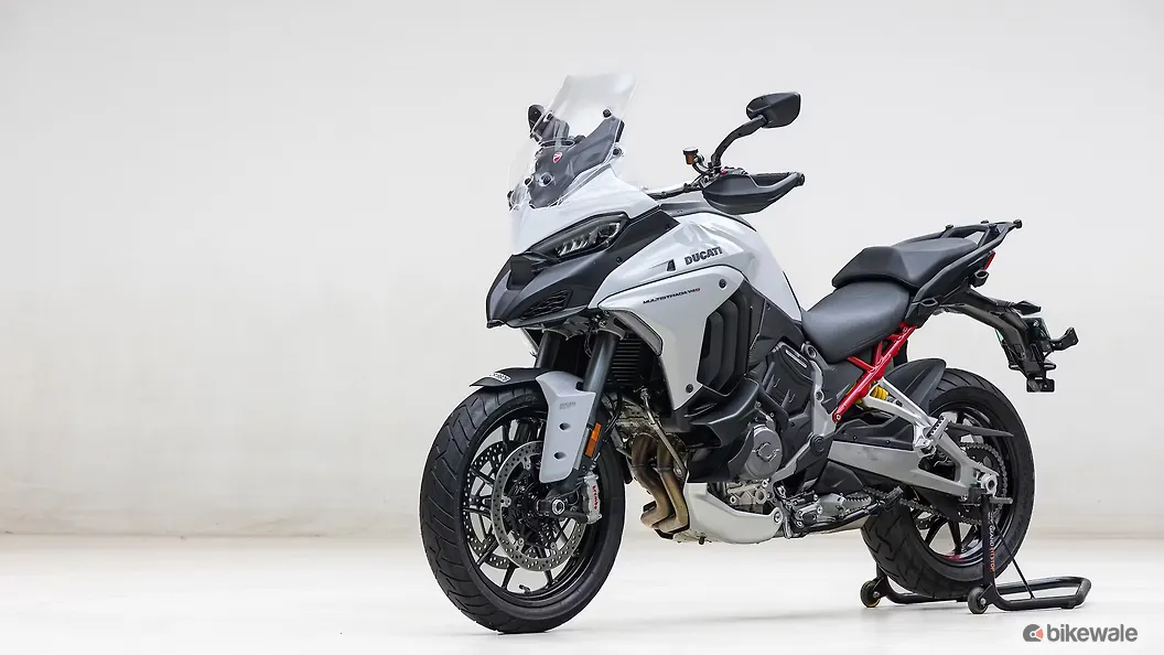 Ducati Multistrada V4 Left Front Three Quarter Image – BikeWale
