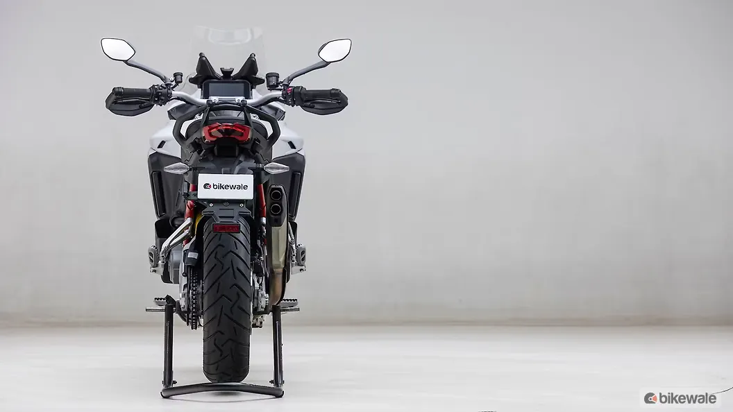 Ducati Multistrada V4 Right Rear Three Quarter Image – BikeWale