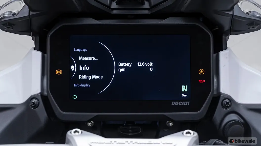 Ducati Multistrada V4 Average Speed Indicator Image – BikeWale
