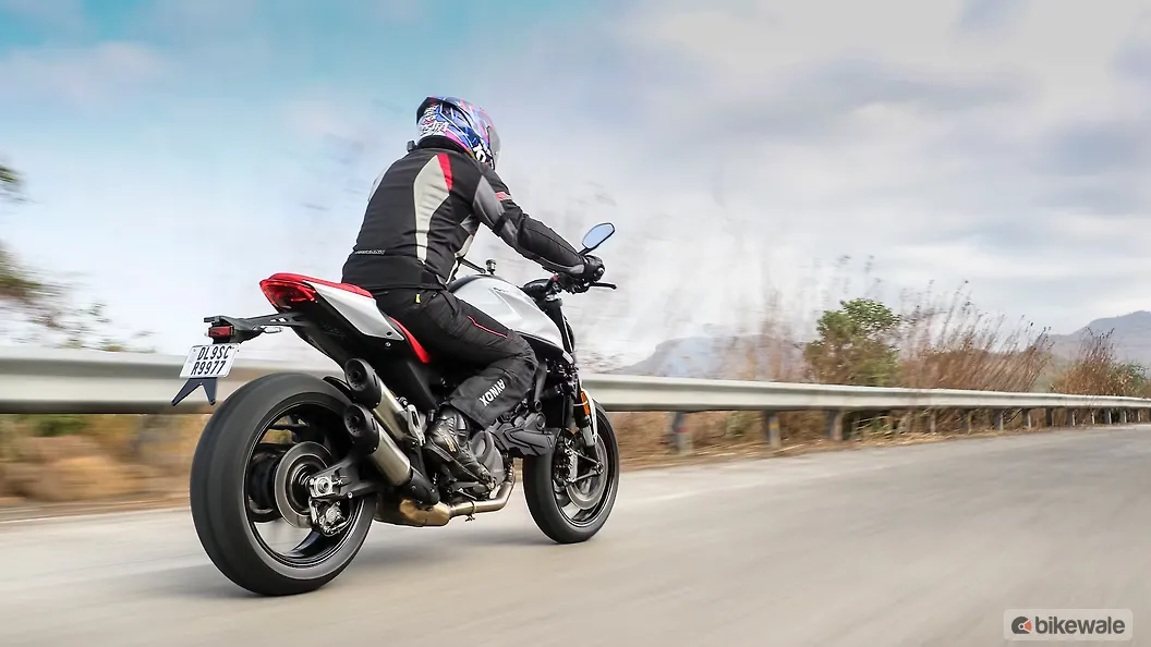 Ducati Monster Right Rear Three Quarter Image – BikeWale