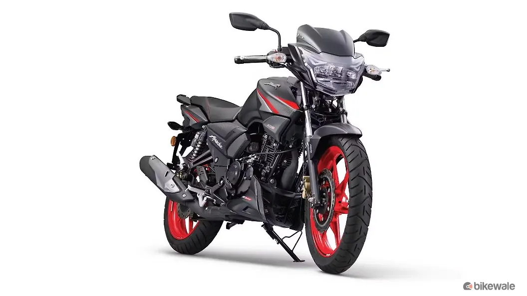 TVS Apache RTR 160 Right Front Three Quarter Image – BikeWale