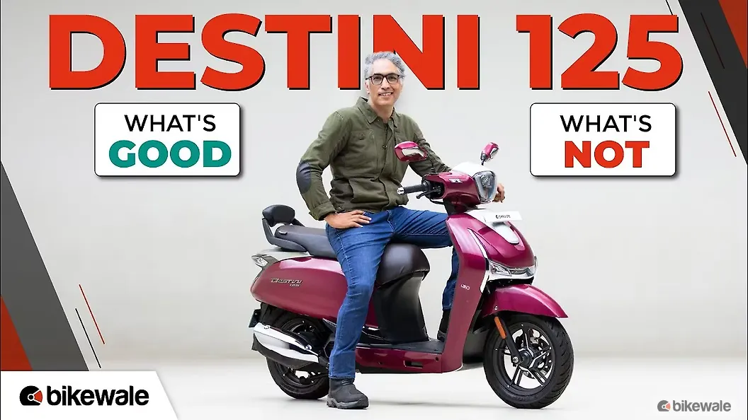 Hero Destini 125 Right Front Three Quarter Image – BikeWale