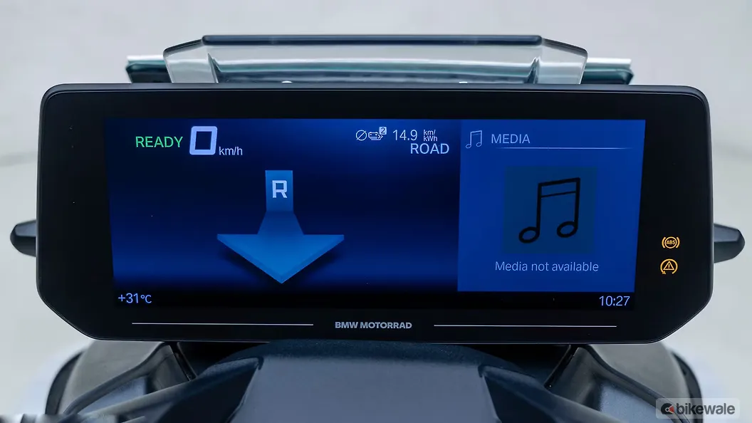 BMW CE 04 TFT Touchscreen Instrument Cluster Image – BikeWale