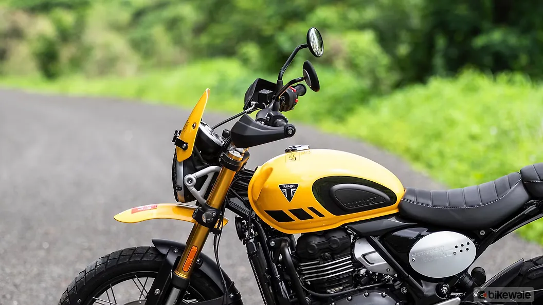 Triumph Scrambler 400 XC Fuel Tank Image – BikeWale