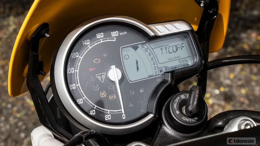 Triumph Scrambler 400 XC TFT / Instrument Cluster Image – BikeWale