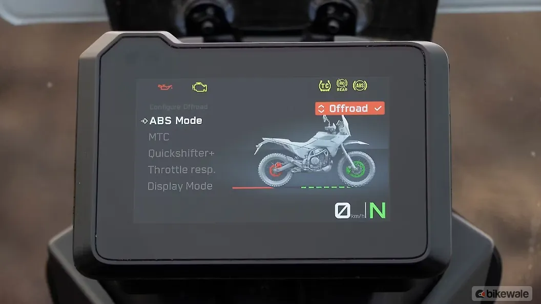 KTM 390 Adventure X Instrument Cluster Image – BikeWale