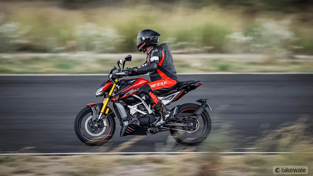 TVS Apache RTR 310 Left Side View Image – BikeWale