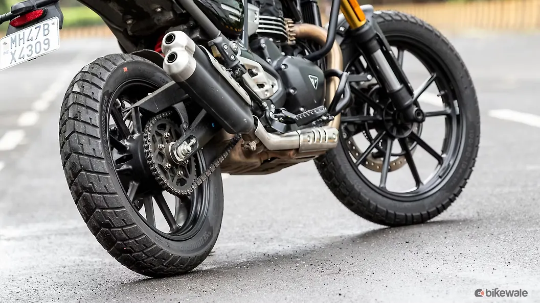 Triumph Street Scrambler Front Wheel Image – BikeWale