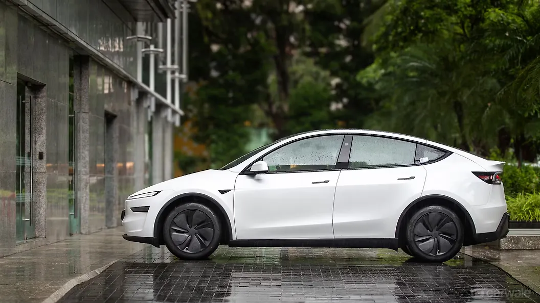 Model Y Left Side View Image, Model Y Photos in India - CarWale