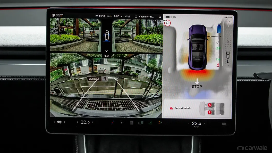 Model Y Infotainment System Image, Model Y Photos in India - CarWale