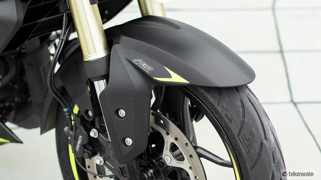 Bajaj Pulsar NS400Z Front Mudguard Image – BikeWale