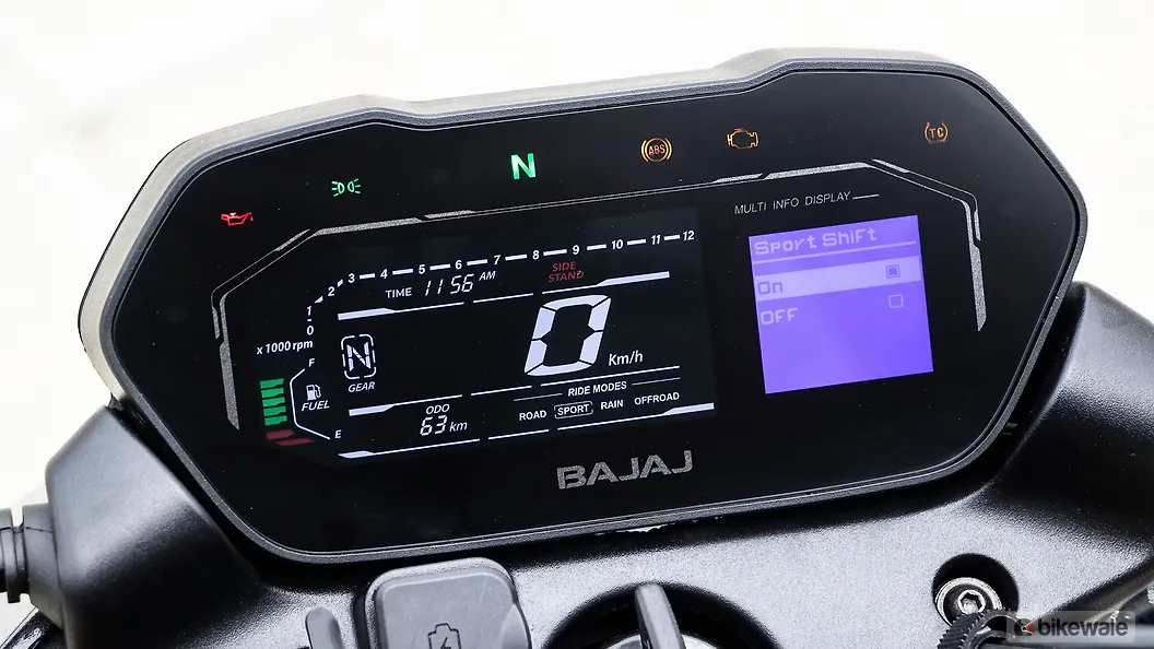 Bajaj Pulsar NS400Z Gear Shift Indicator Image – BikeWale