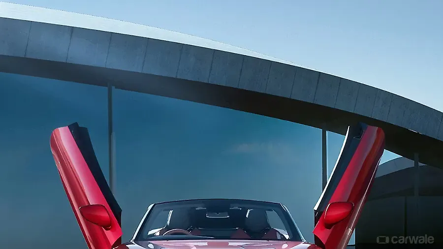 Cyberster Front Logo Image, Cyberster Photos in India - CarWale