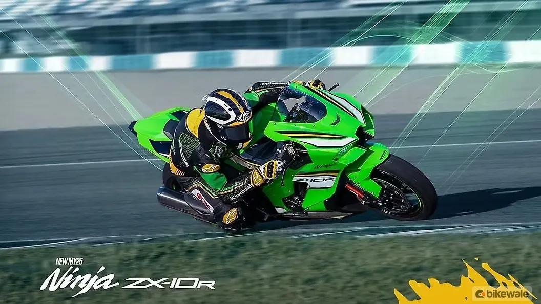 Kawasaki Ninja ZX-10R [2024] Right Side View Image – BikeWale