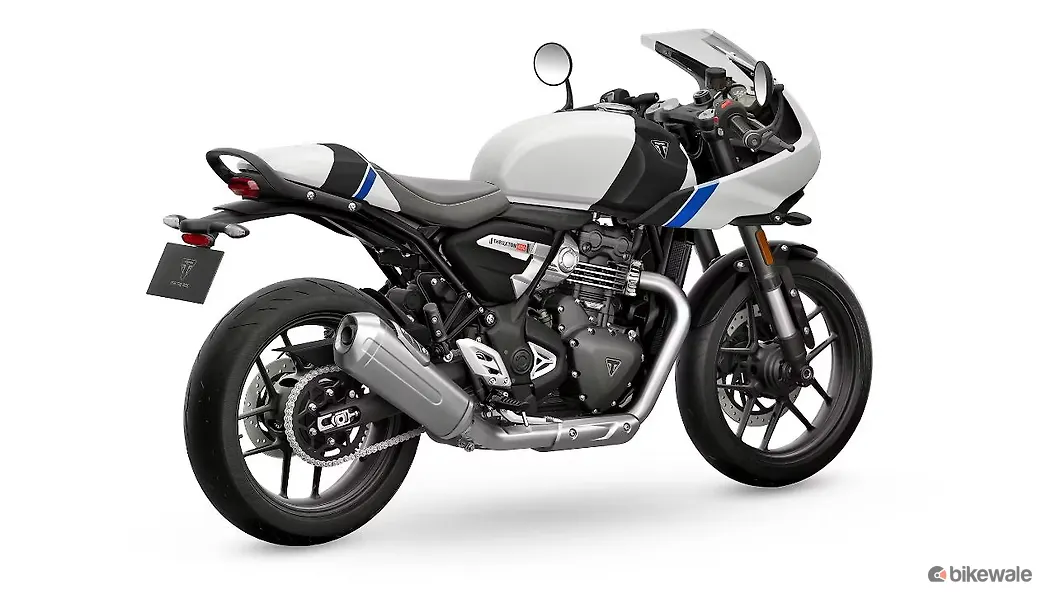 Triumph Thruxton 400 Right Rear Three Quarter Image – BikeWale