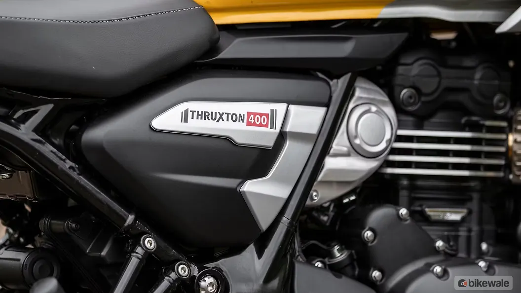 Triumph Thruxton 400 Right Side View Image – BikeWale