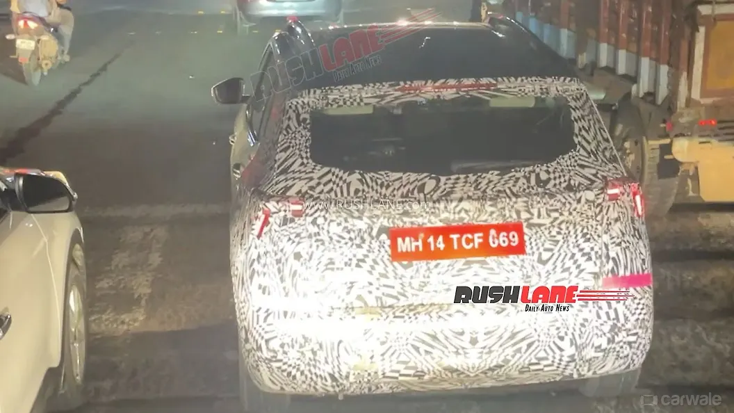 Kushaq Facelift Rear View Image, Kushaq Facelift Photos in India - CarWale