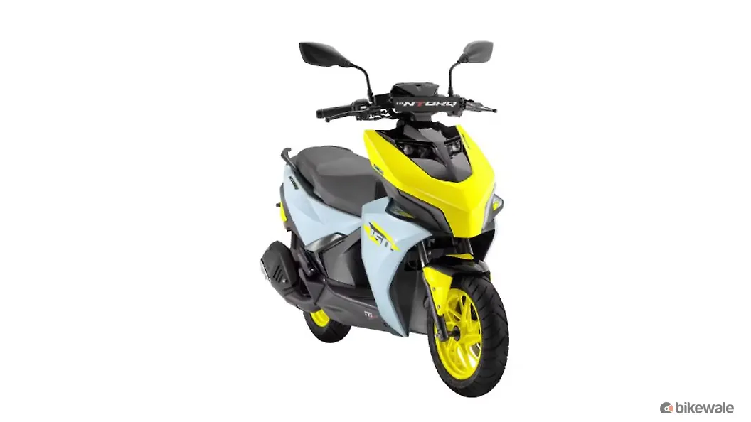TVS Ntorq 150 Right Front Three Quarter Image – BikeWale